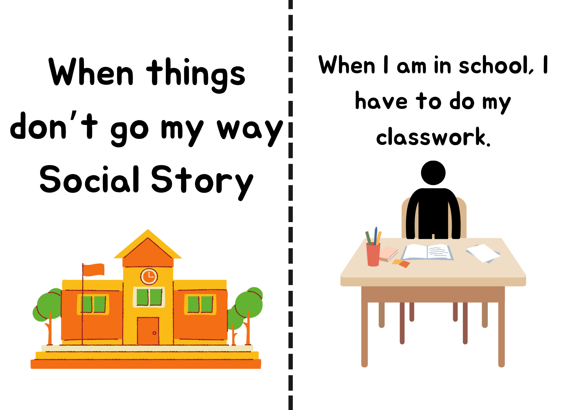 When Things Don’t Go My Way Behaviour Social Story - Etsy