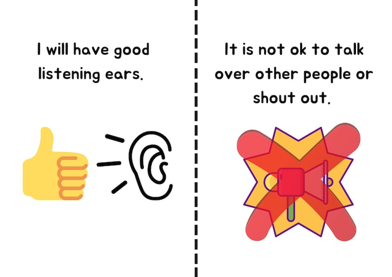 Behaviour in Class Social Story | Behaviour Management in School ...