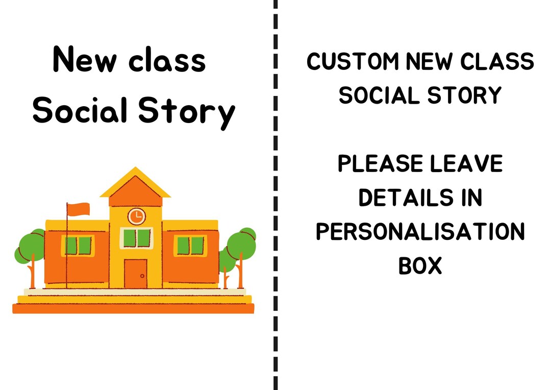 New Class Social Story | Transition Social Story - Etsy