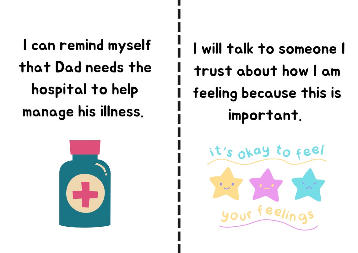 Dad is in Hospital Social Story Parent Staying in Hospital Social Story ...