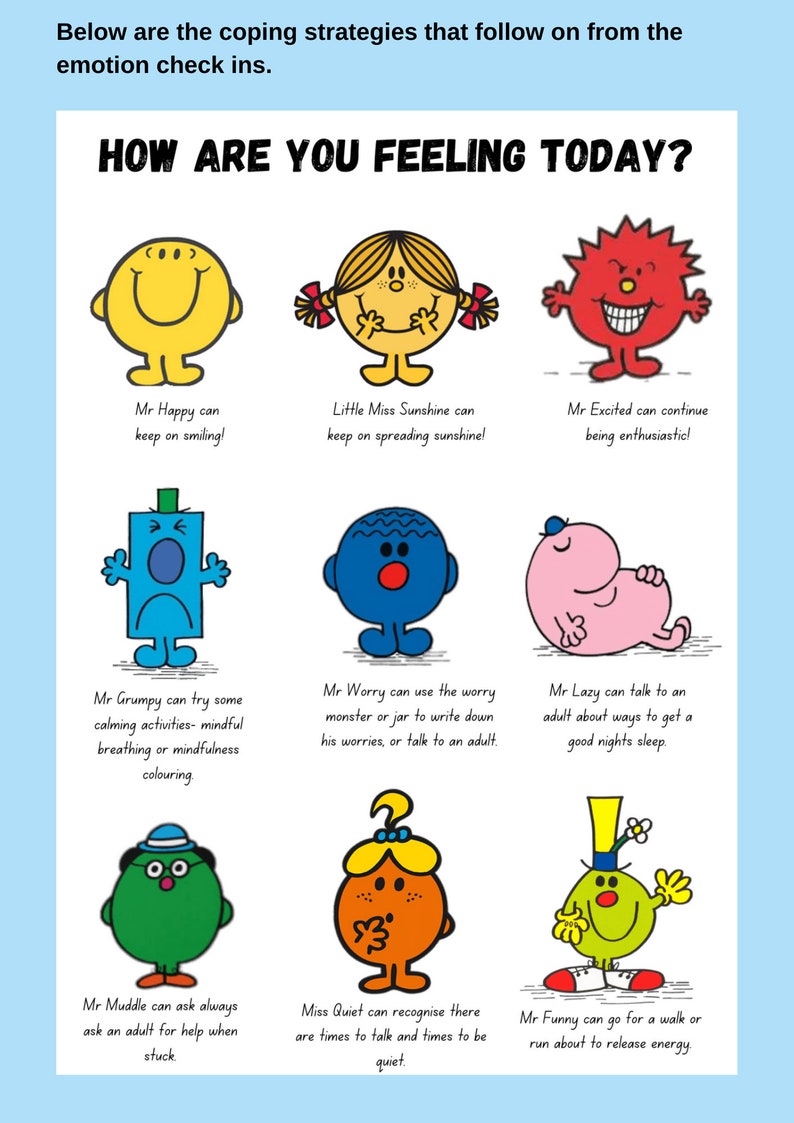 Emotion Regulation Workbook | Strategies for Big Feelings Anger and ...