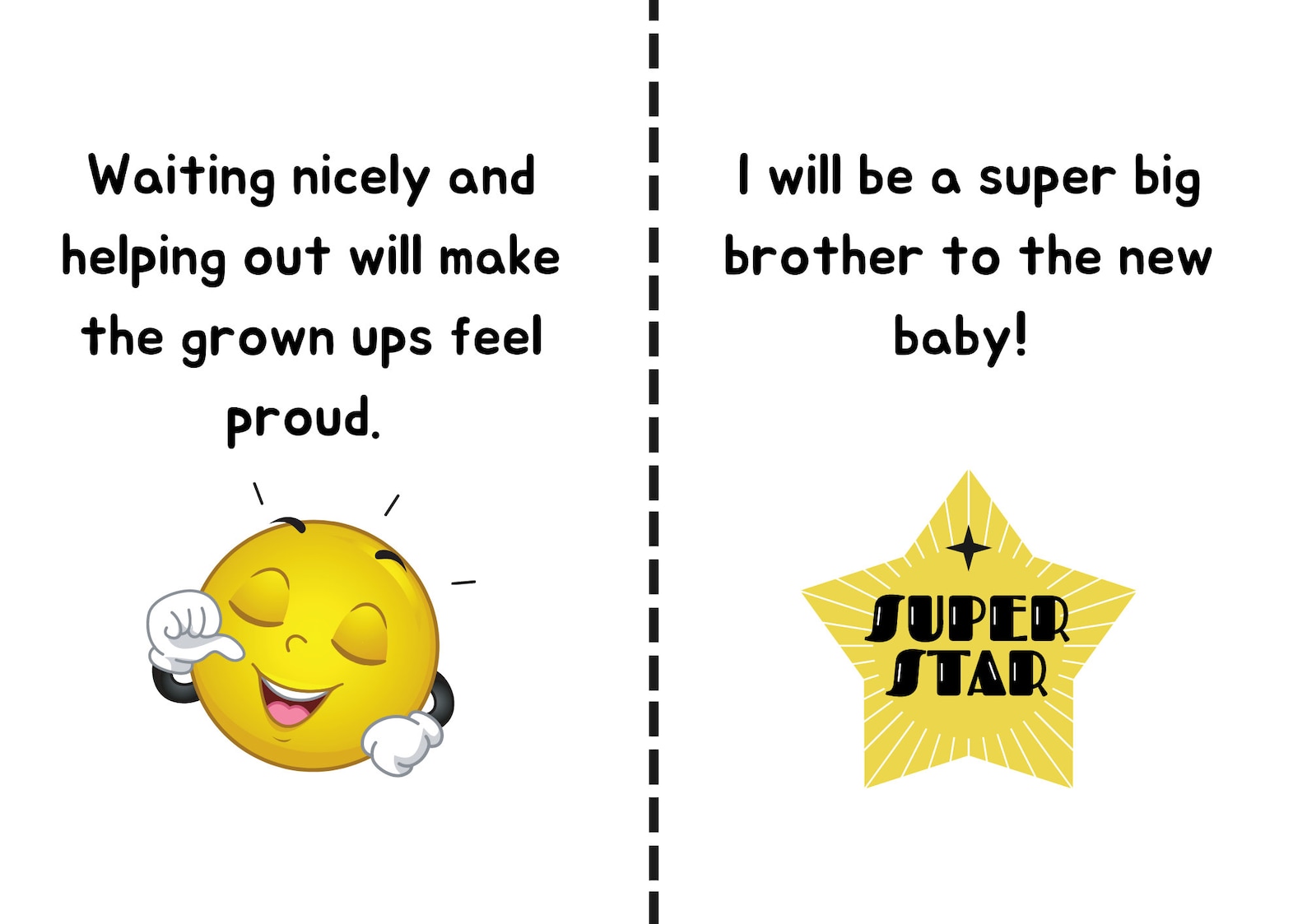 New Baby Social Story Customised - Etsy