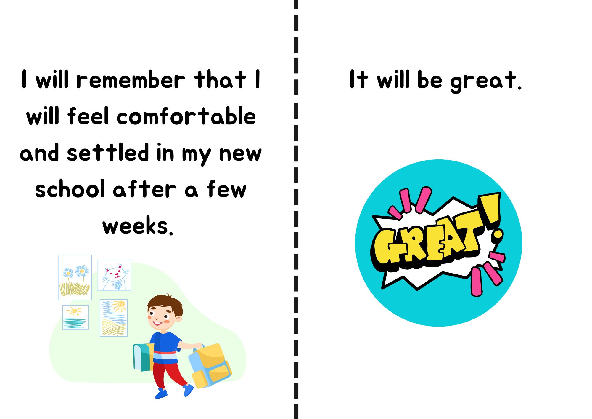 New School Social Story: Changing Primary School (digital Download) - Etsy