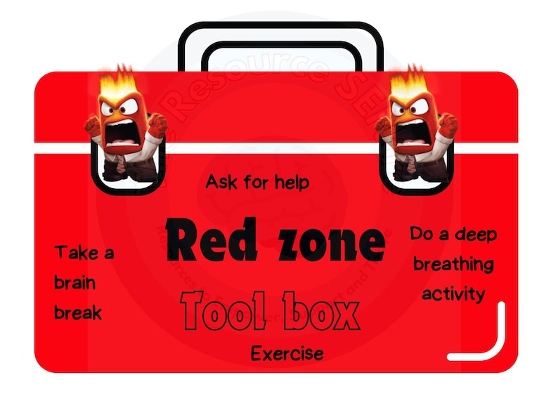 Inside Out 2 Zones of Regulation | Inside Out Tool Box Coping ...