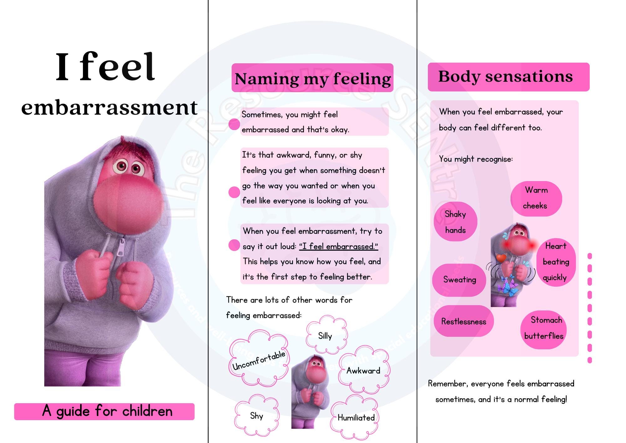 Inside Out 2 Emotion Guides: Coping Strategies Leaflets (digital ...