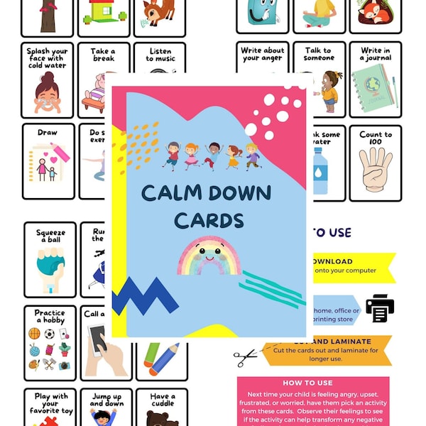 Autism Behavior Cards - Etsy