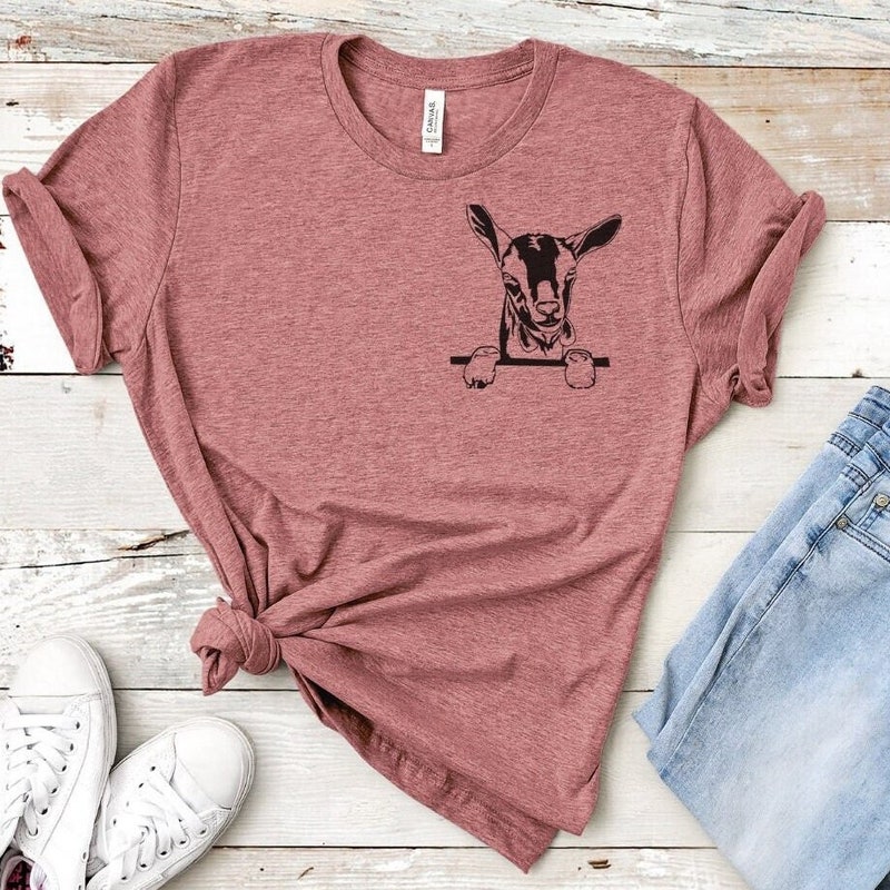 Goat Tee - Etsy