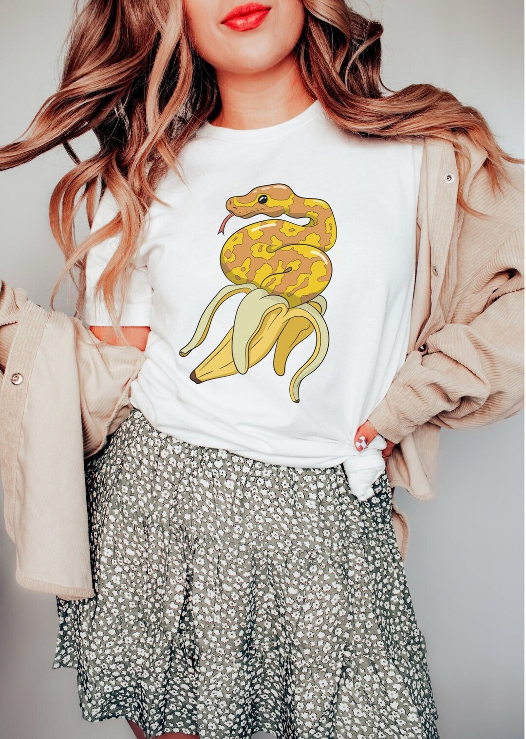 Banana Ball Python Shirt, Ball Python Shirt, Herpetology, Snake Lover ...