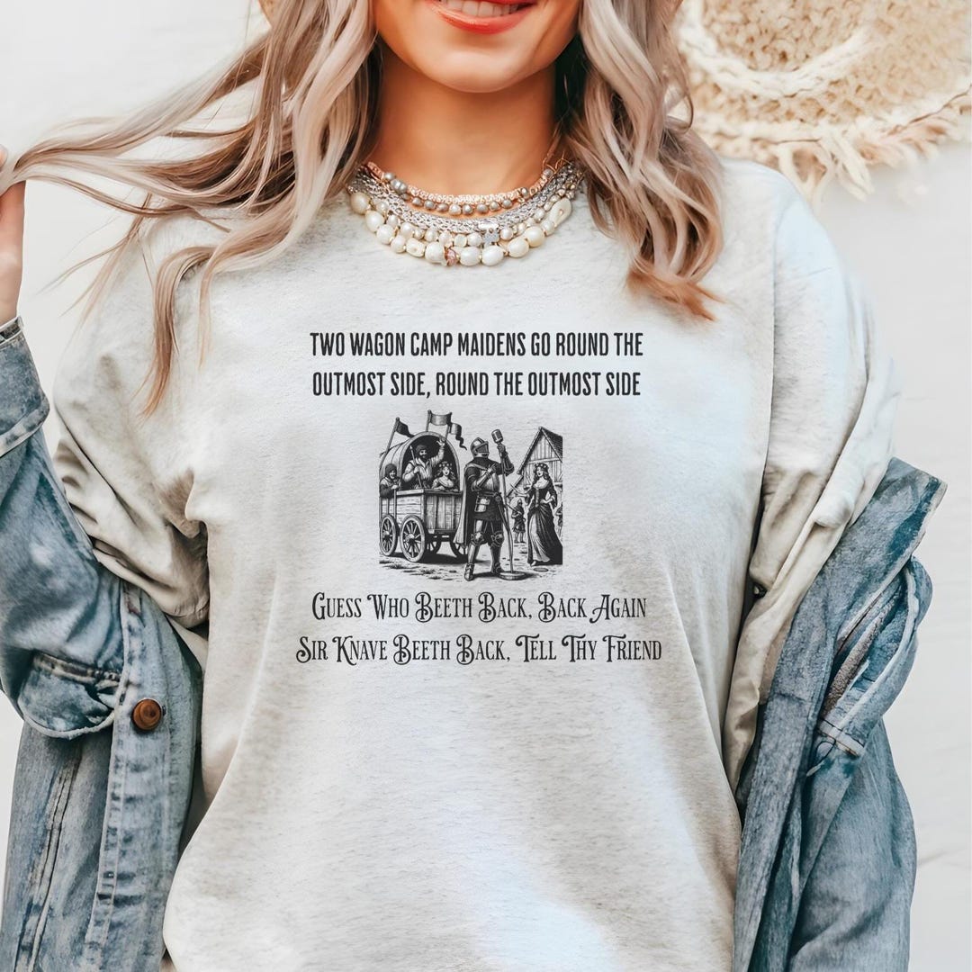 Guess Who Beeth Back, Back Again Funny Knight Shirt for Medieval Lovers ...