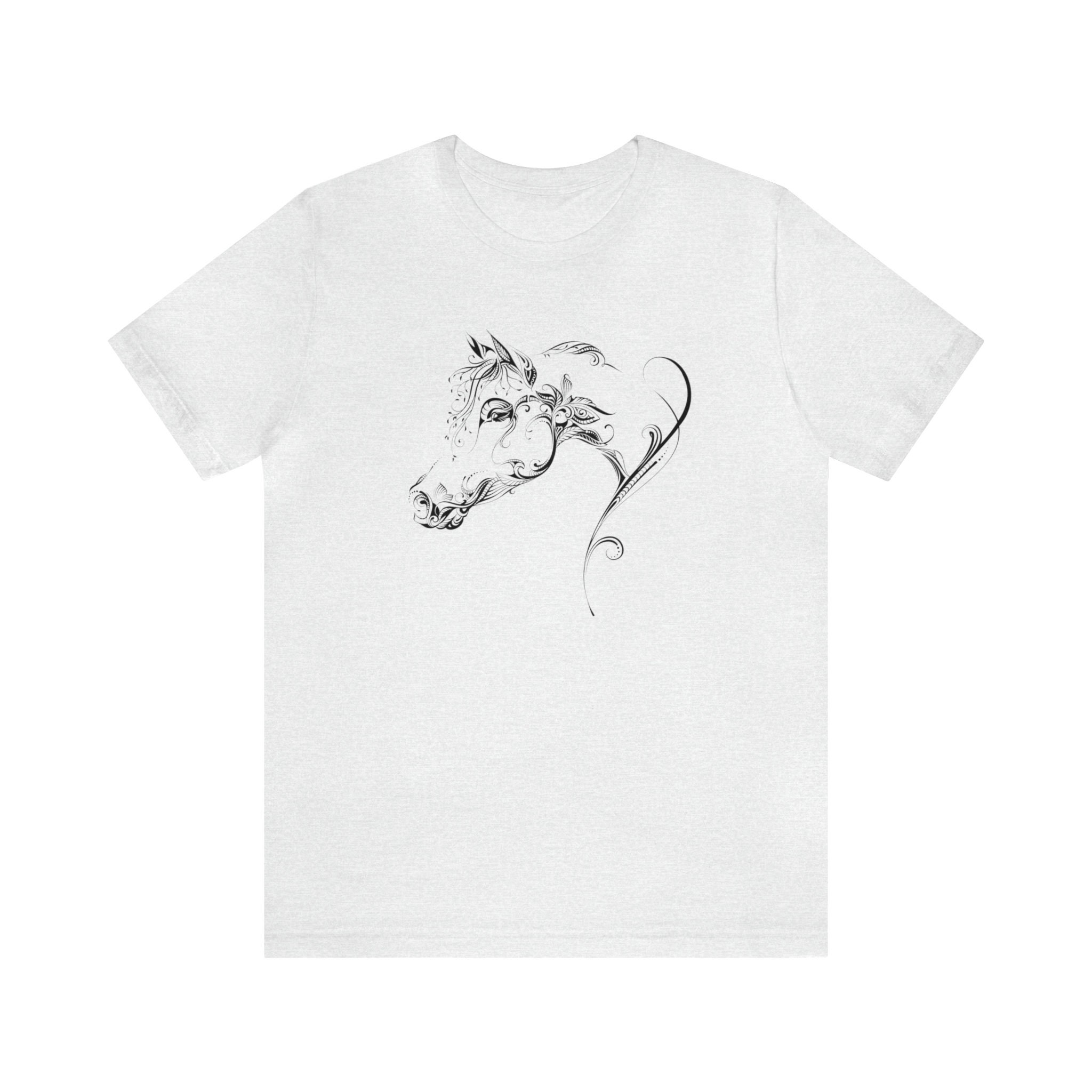 Arabian Horse T-shirt, Arabian Horse Artistic Tee, Equestrian Shirt ...