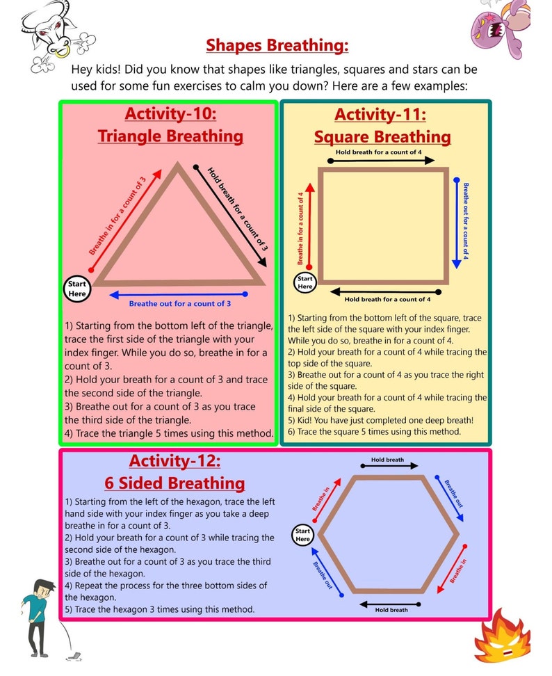 Anger Management for Kids 45 Page Digital Guide, ABC Book of Anger ...