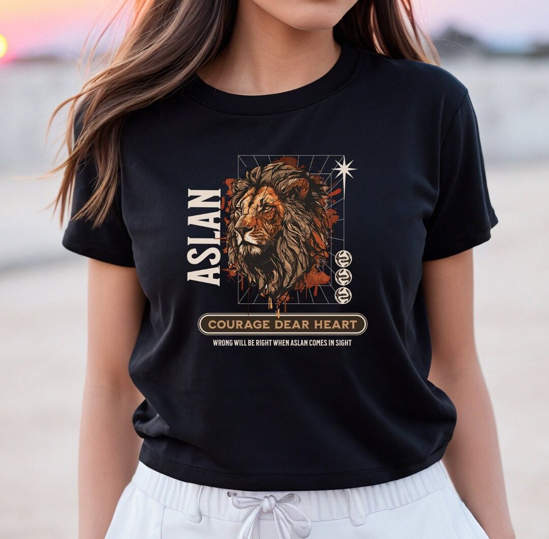 Narnia Shirt, Aslan, Bookish Shirt, CS Lewis, Book Lover Shirt, Christian Shirt, Narnia Gift ...