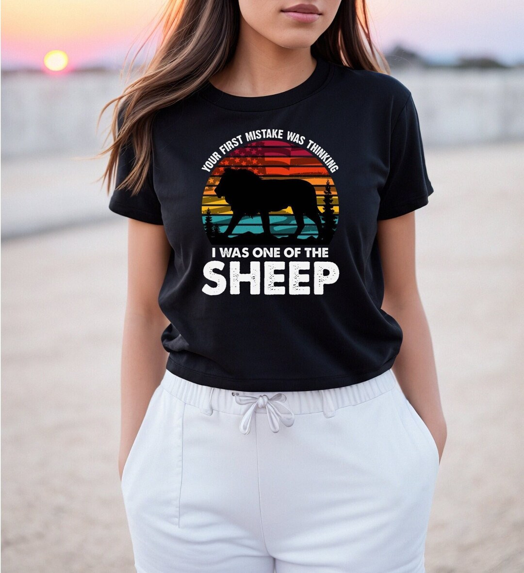 Your First Mistake Was Thinking I Was One of the Sheep T-shirt ...