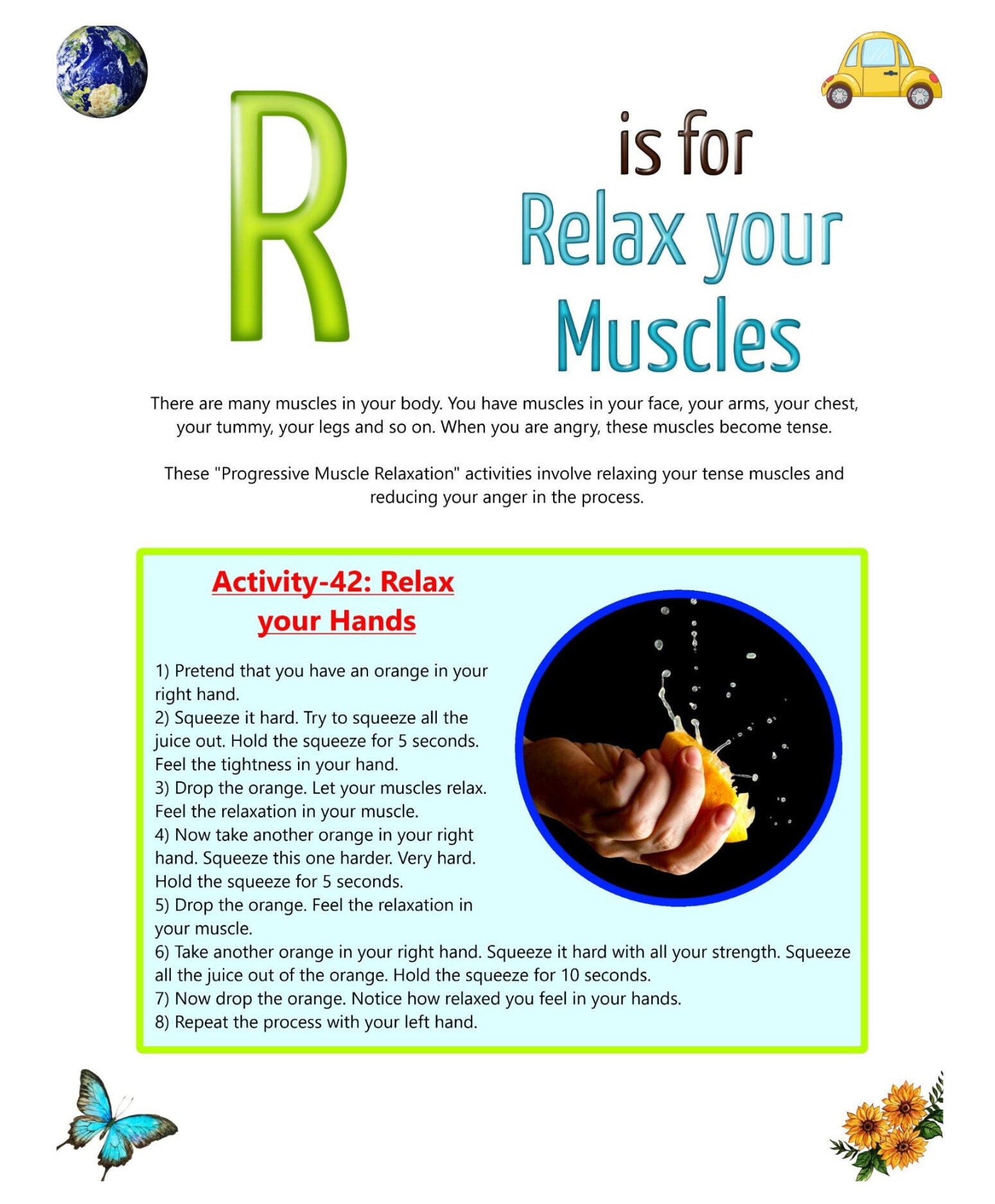 Anger Management for Kids 45 Page Digital Guide, ABC Book of Anger ...