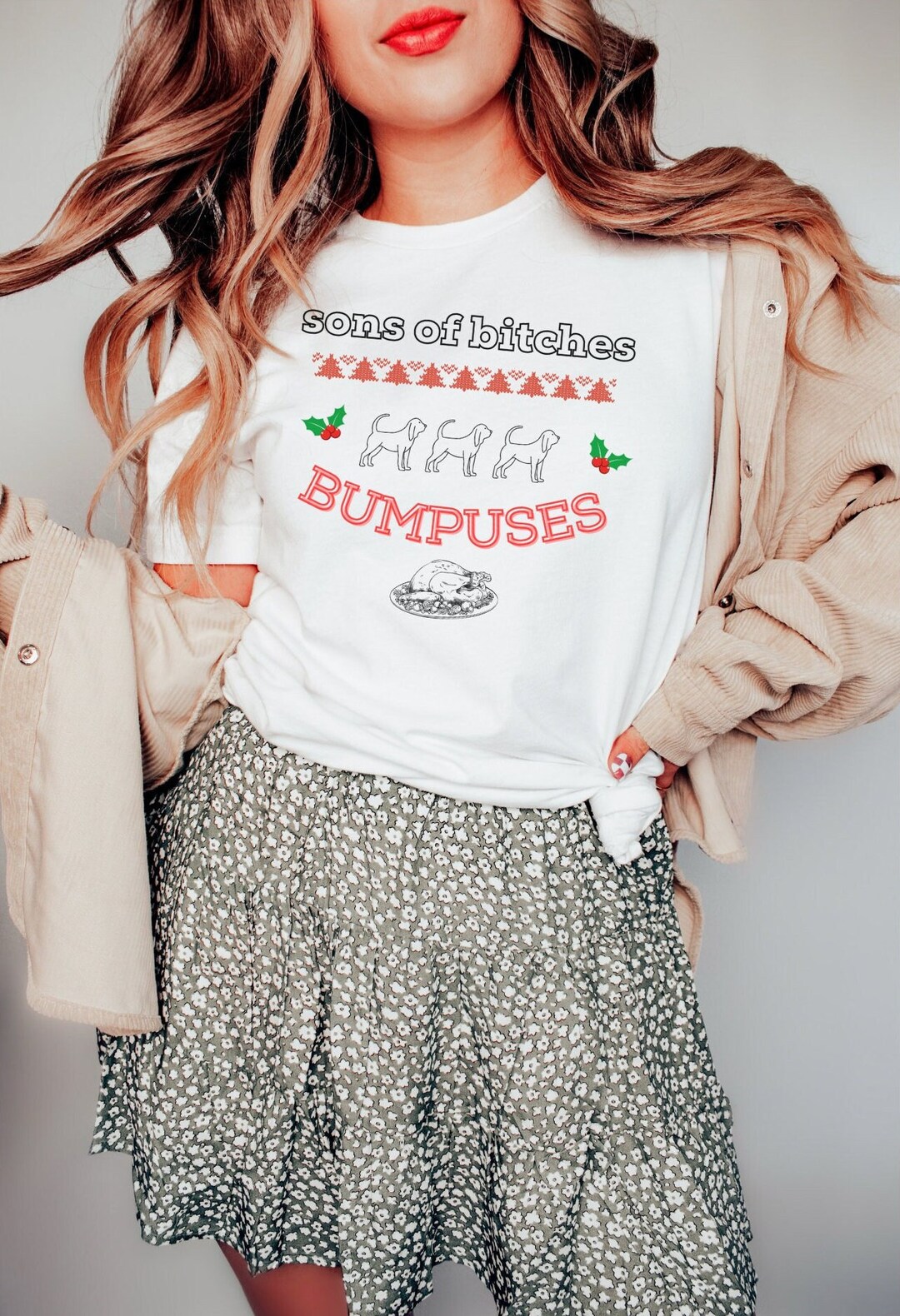 Sons of Bitches Bumpuses Funny Christmas T-shirt, A Christmas Story ...