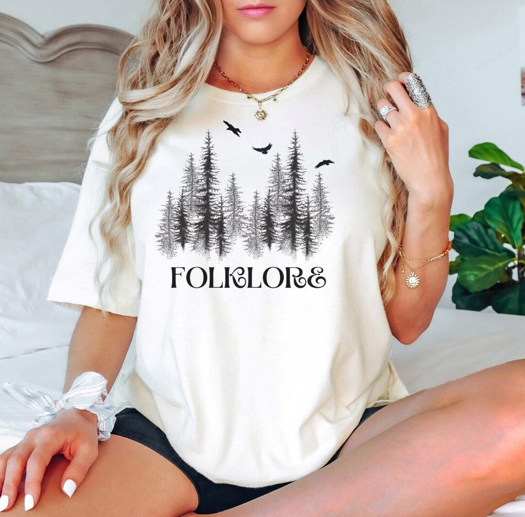 Folklore Shirt, Folklore Merch, Folklore Era, TS Shirt, Trees Shirt ...