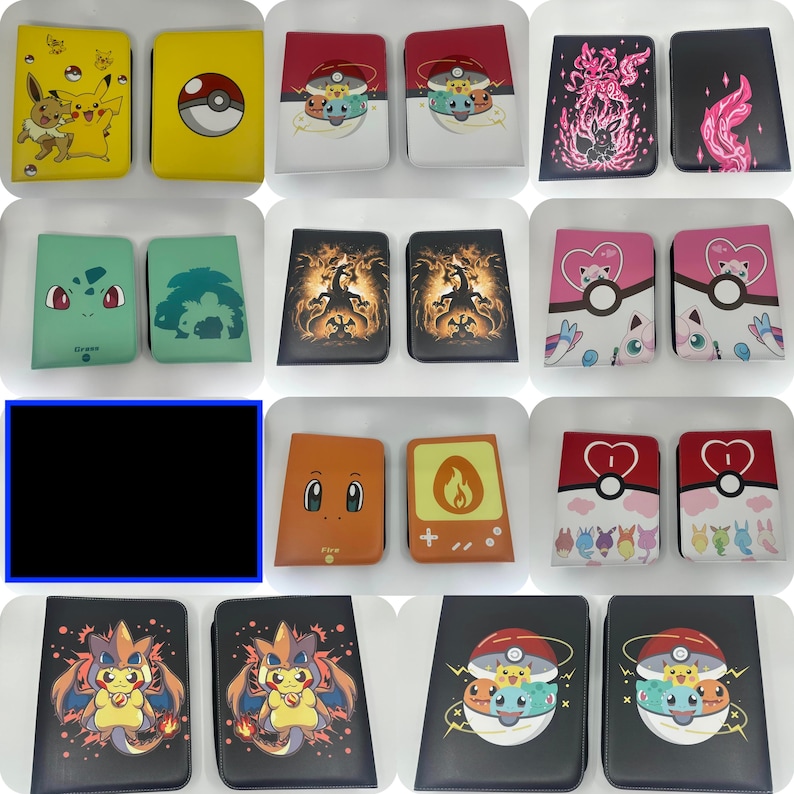 Pokemon Card Binder - Etsy