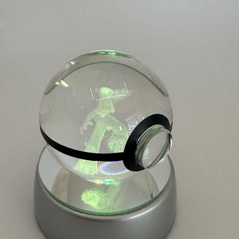 Crystal Pokeballs - Etsy