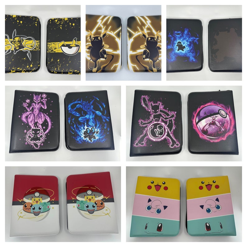 Pokemon Card Binder - Etsy
