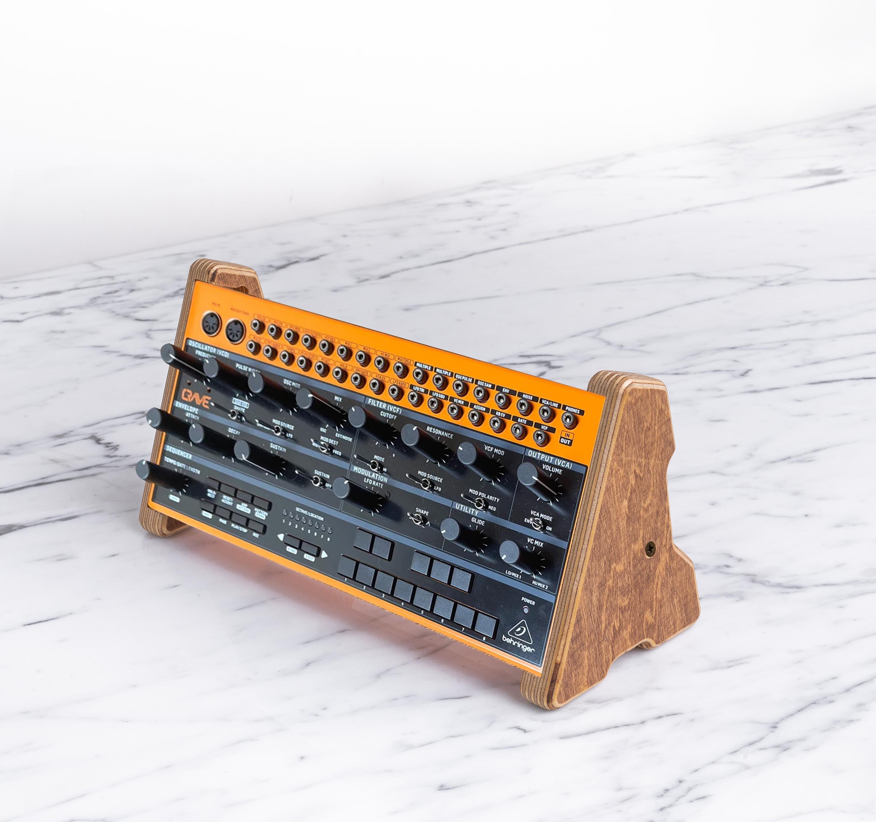 Synthesizer Stand: Behringer Edge, Crave, Spice - Two Angles - Etsy