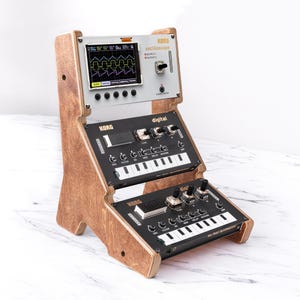 Korg 3-tier Wooden Stand for Korg NTS-1, Nts-1 Mkii & NTS-2 , Korg NTS ...