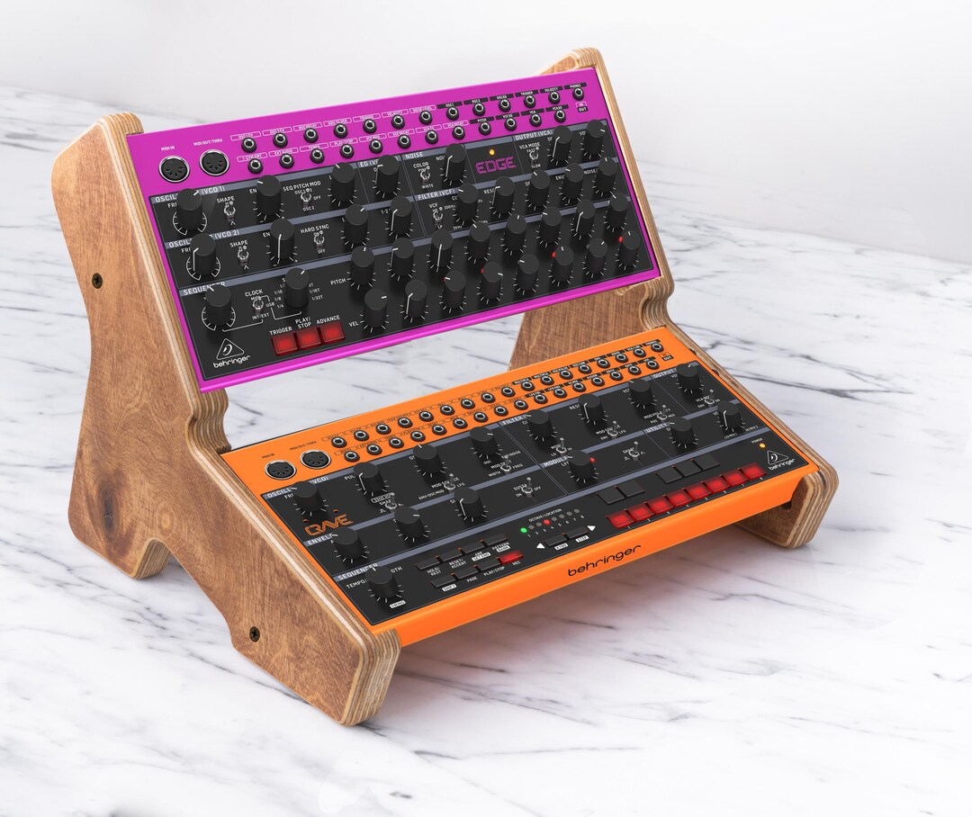 Synthesizer 2-tier Stand for Behringer Edge / Crave / Spice / Behringer ...