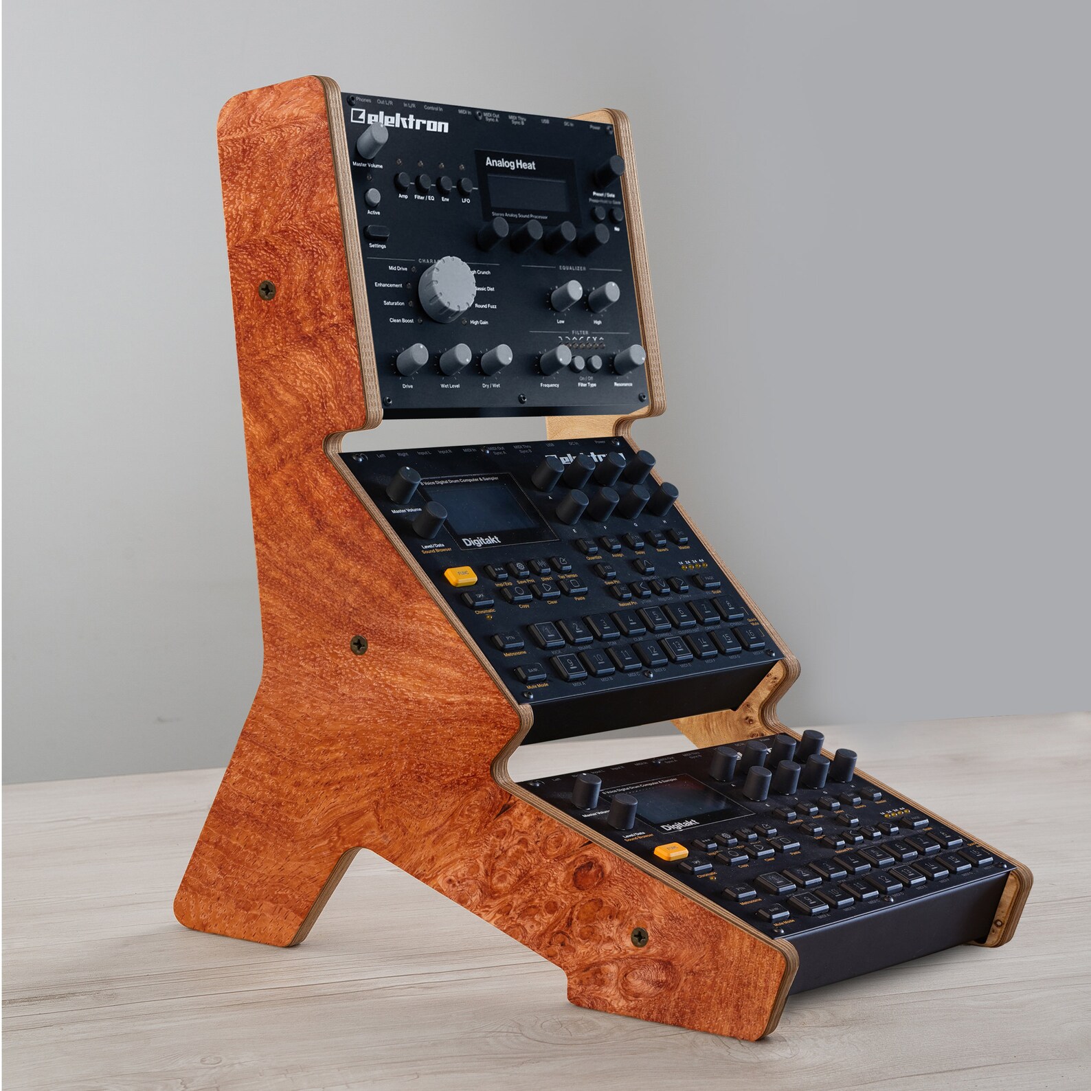 Elektron Wooden Stand/ 3-tier Stand for Elektron Digitakt / - Etsy