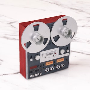 Handmade Miniature Studer Reel to Reel Recorder: Musician Gift - Etsy