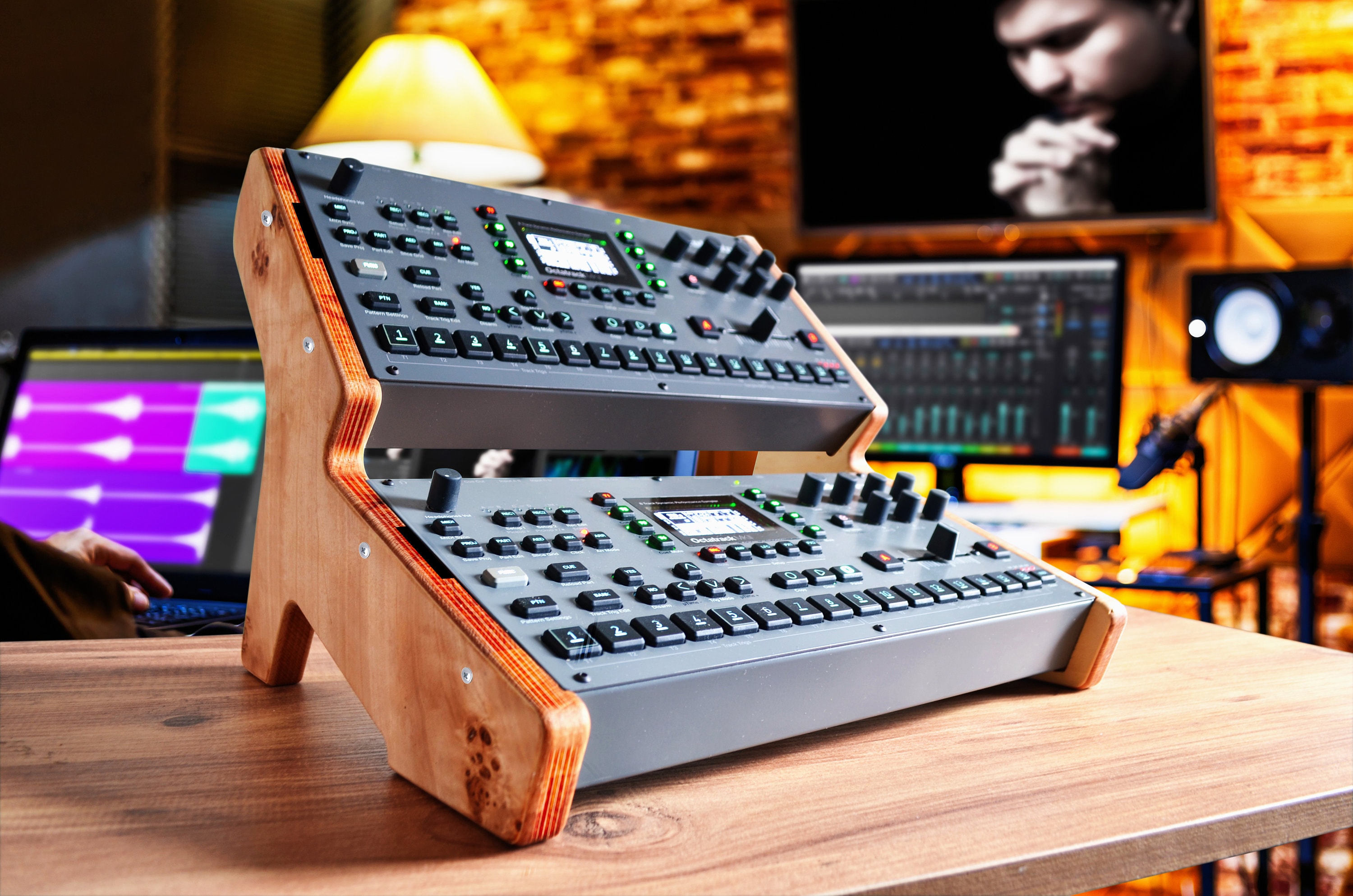 Elektron 2-tier Rack Stand for Elektron MKI Series / Octatrack - Etsy