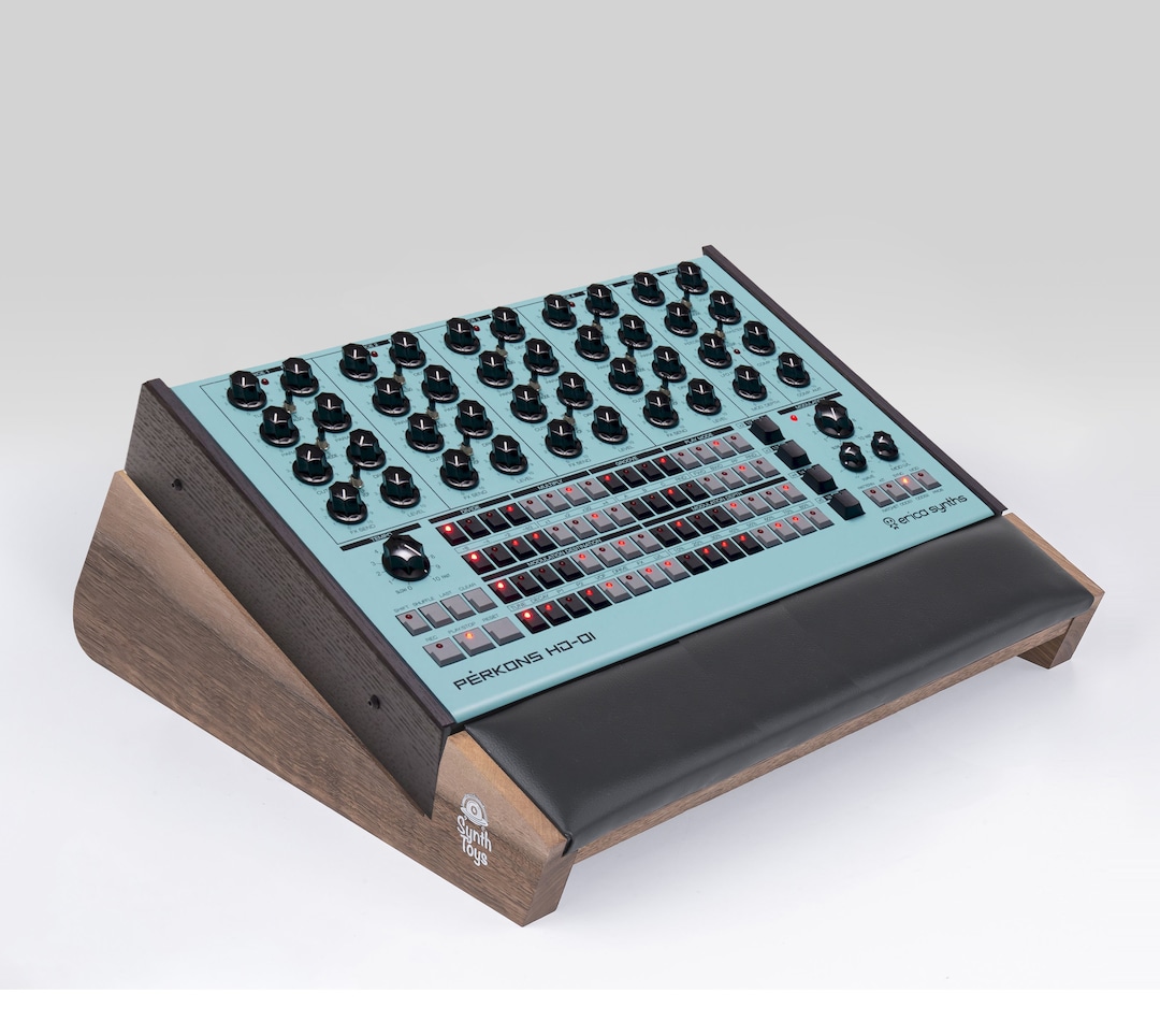 Erica Synths Perkons HD-01 Stand: Custom Walnut Wood With Wrist Pad - Etsy