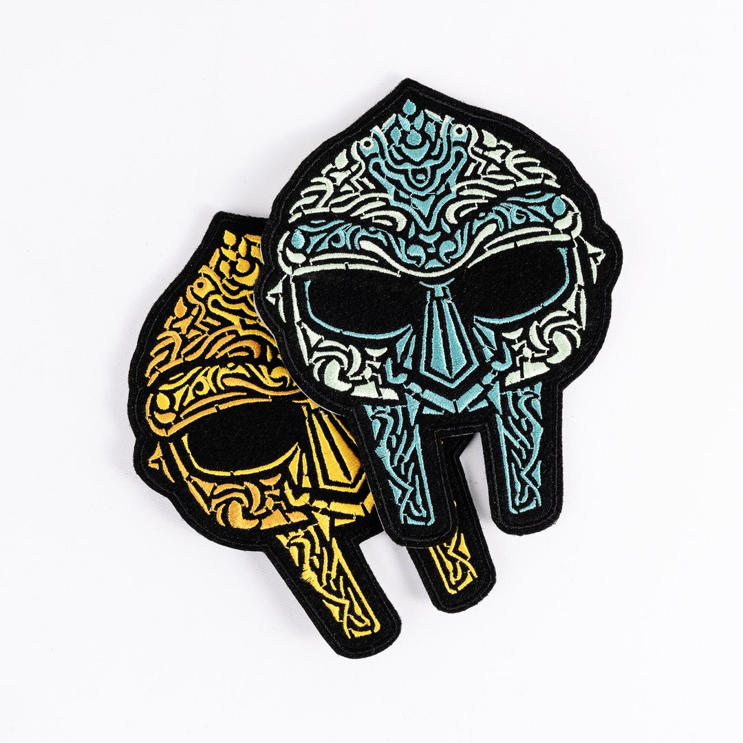 Mf Doom Patch / Iron on Patch / High Quality Embroidered / - Etsy