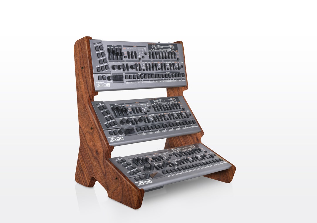 Roland Boutique Synthesizer 3-tier Wooden Stand / Boutique Stand ...