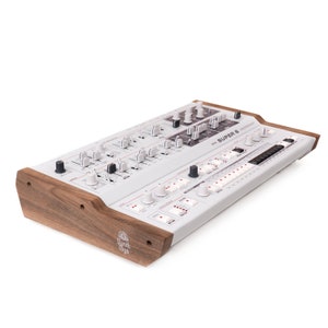 UDO Super 6 Desktop Walnut Wood Side Panel , Synthesizer Stand, Super 6 ...