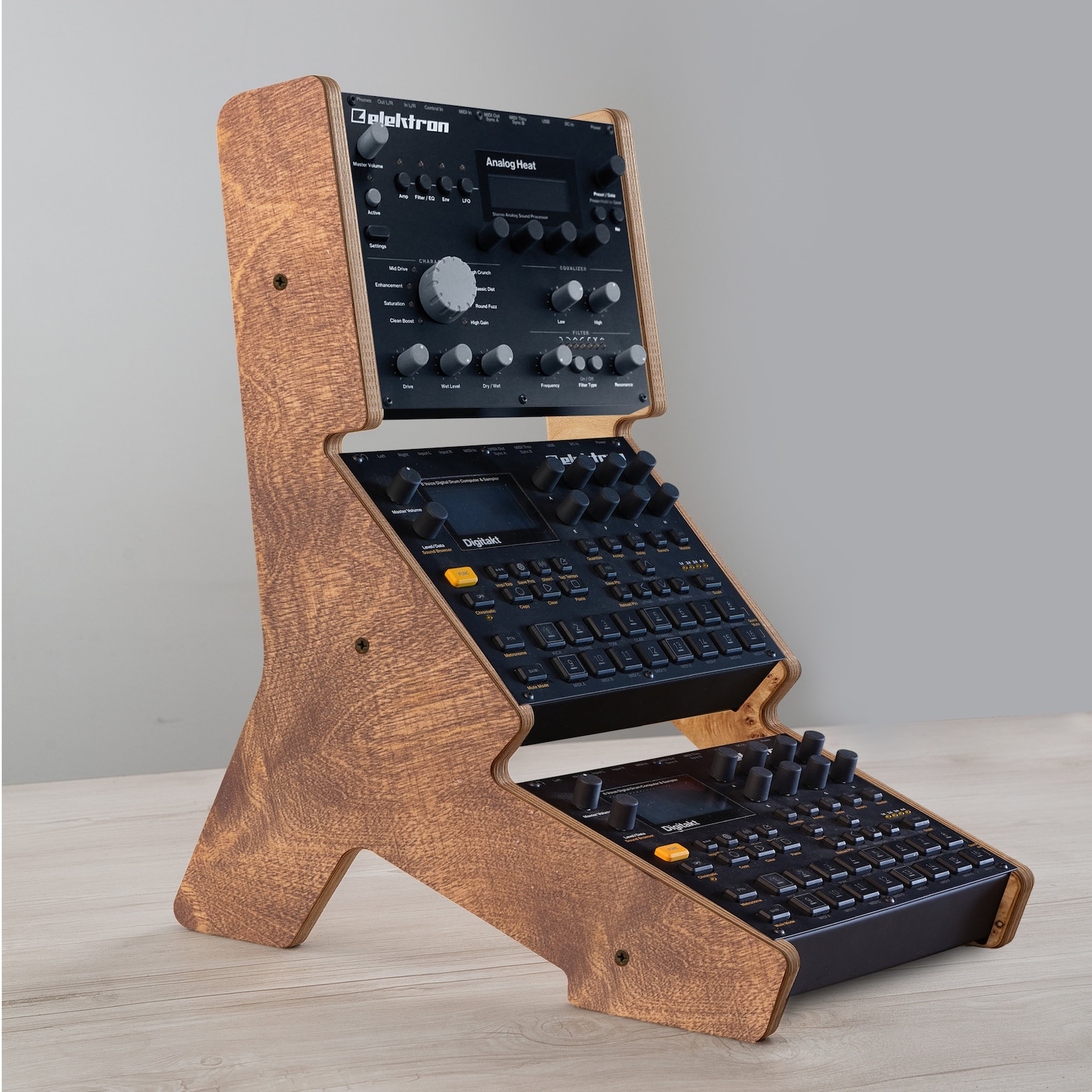 Elektron Wooden Stand/ 3-tier Stand for Elektron Digitakt / - Etsy