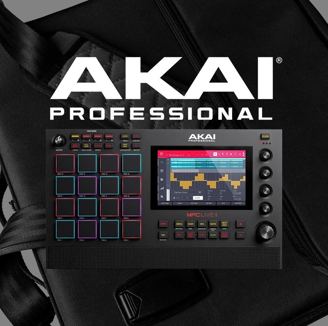 Akai MPC Live 2 Hardcase / MPC Live 2/ AKAI Hardcase / Akai Case / Mpc ...