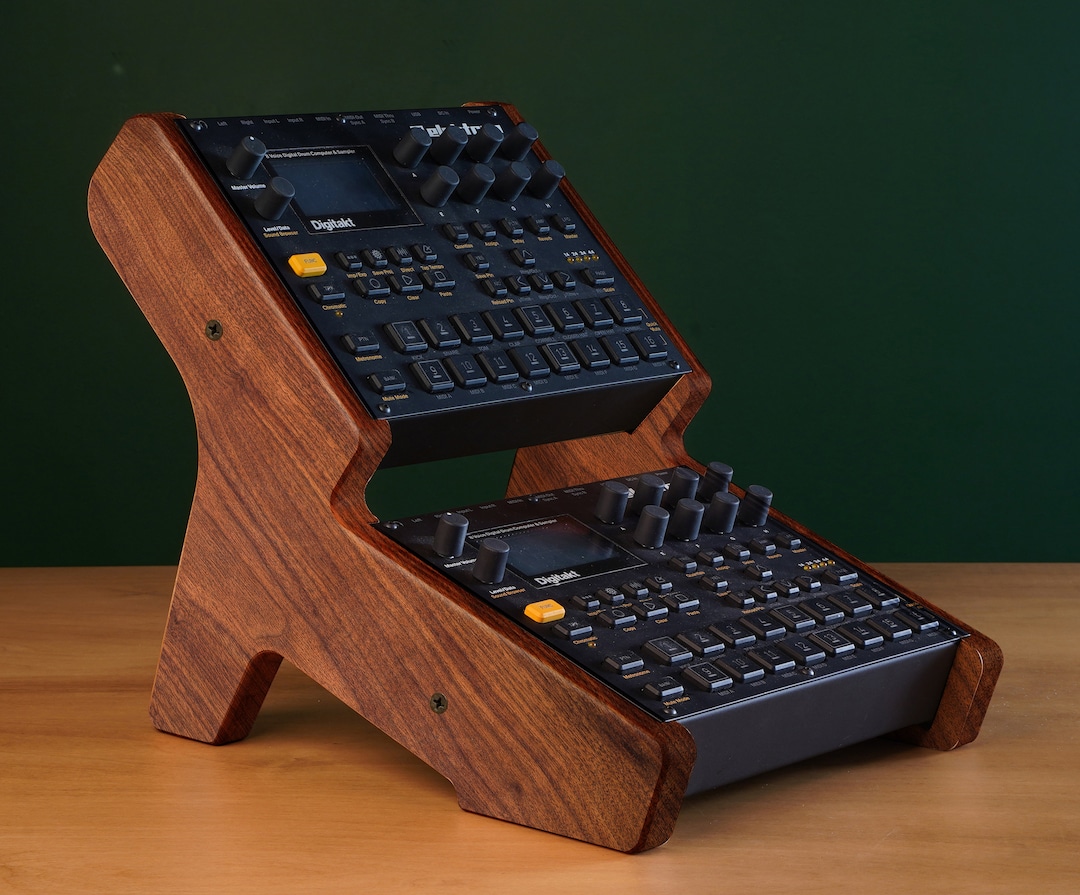 Elektron 2-tier Wooden Stand: Digitakt, Syntakt, Digitone, Analog Heat ...