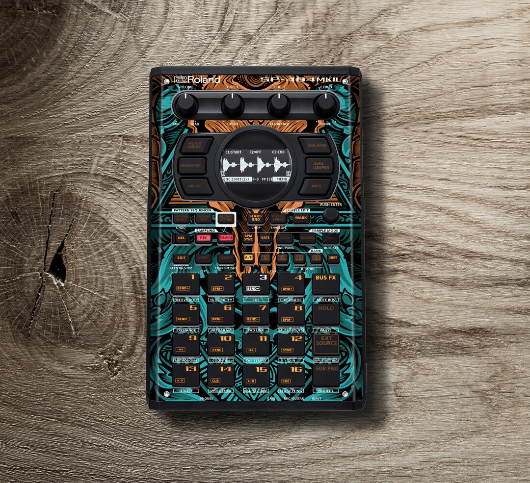 SP-404MKII Vinyl Skin Sticker / Roland SP-404 Skin - Etsy