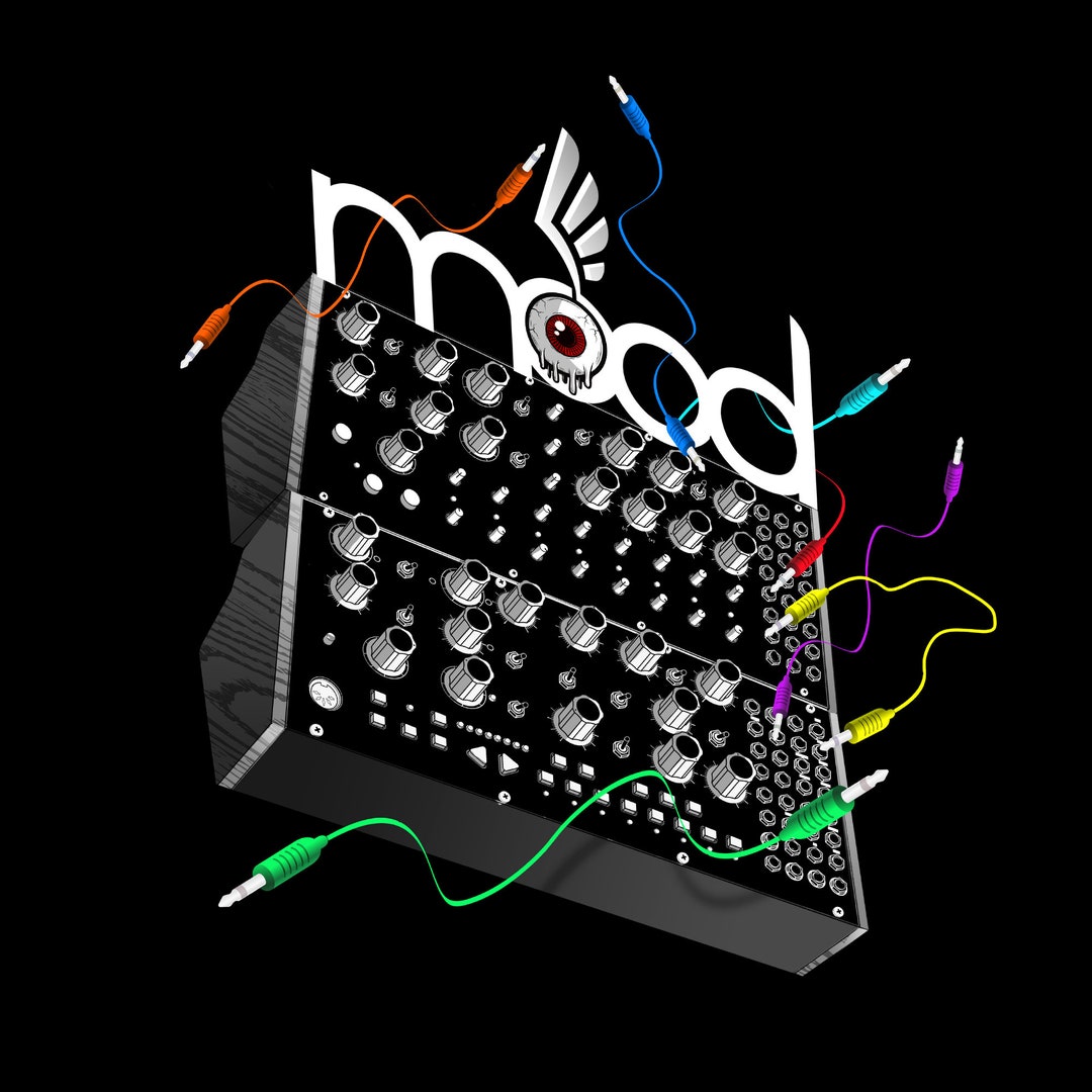Semi Modular Synthesizer Artwork Digital Download File / PNG File ...