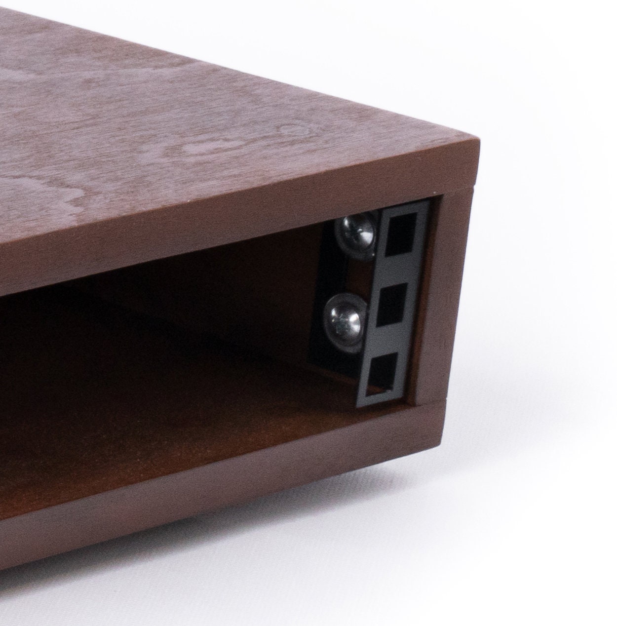 3U Solid Wood Studio Rack: Audio Rackmount - Etsy