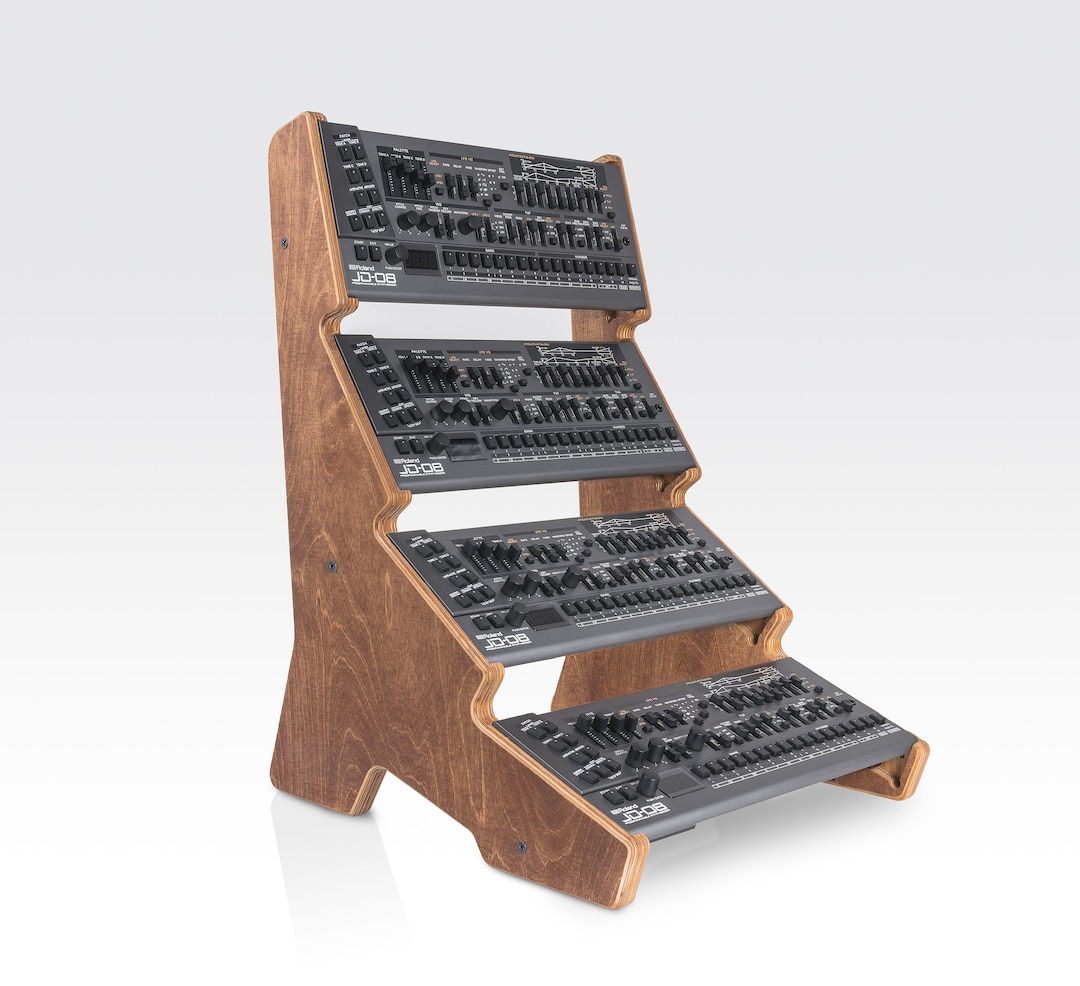Roland Boutique Synthesizer 4-tier Wooden Stand / Boutique Stand ...