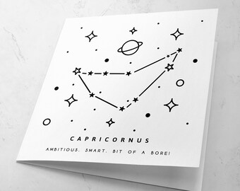 January Star Sign - Etsy