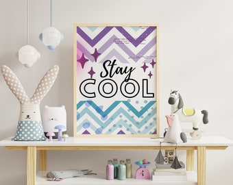 Stay Cool Poster | Etsy