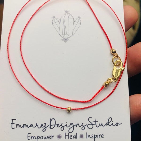 String Choker - Etsy