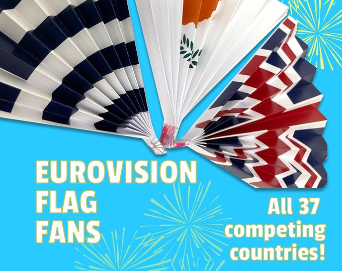 Eurovision 2025 Printable Bunting – Country Flags | Party Decor ...