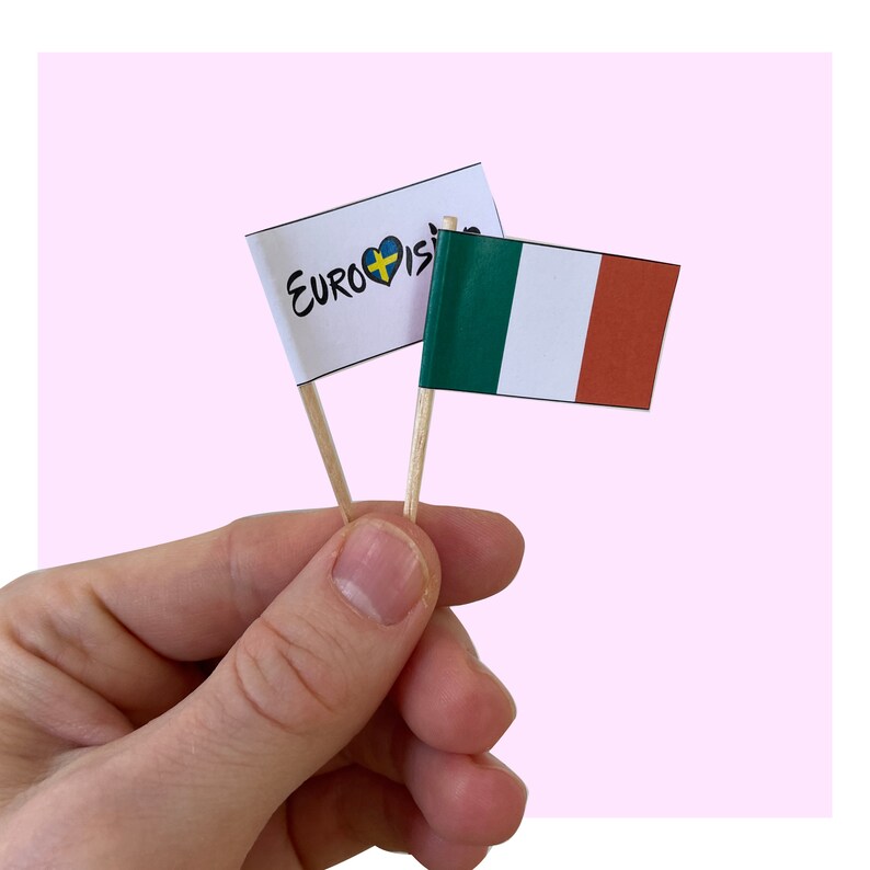 Printable Eurovision 2025 Toothpick Flags and Cupcake Toppers - Etsy UK