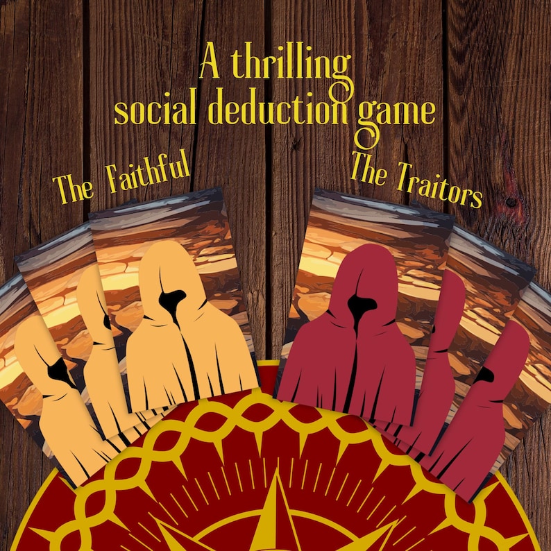 Traitors Treasure - A Printable Party Game for a Thrilling Game Night ...