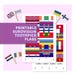 Printable Eurovision Flags - Paper Fans - Fun Alternative to a Bunting ...