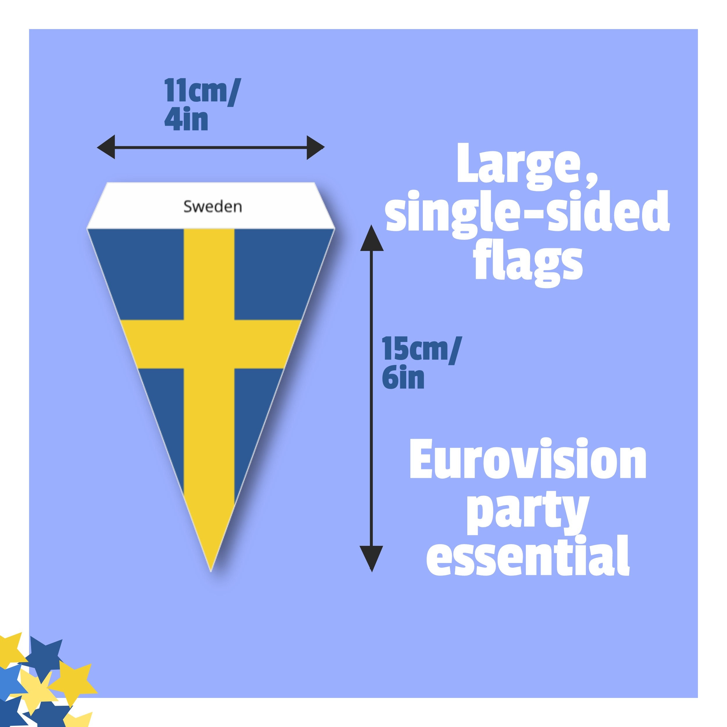 Eurovision Party Bunting - Printable Flags for All Participating ...