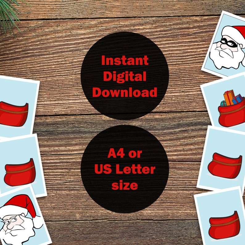 Bad Santa - Printable Traitors Party Game for Festive Season Fun - Etsy