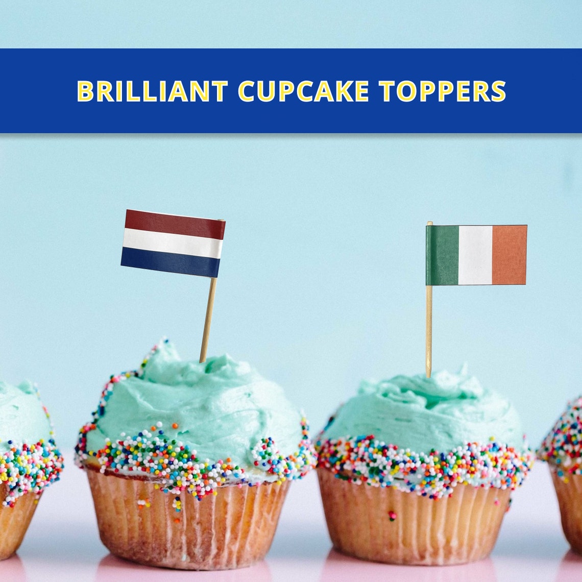 Toothpick Flags for EU Countries - Printable Flags for All 27 Member ...